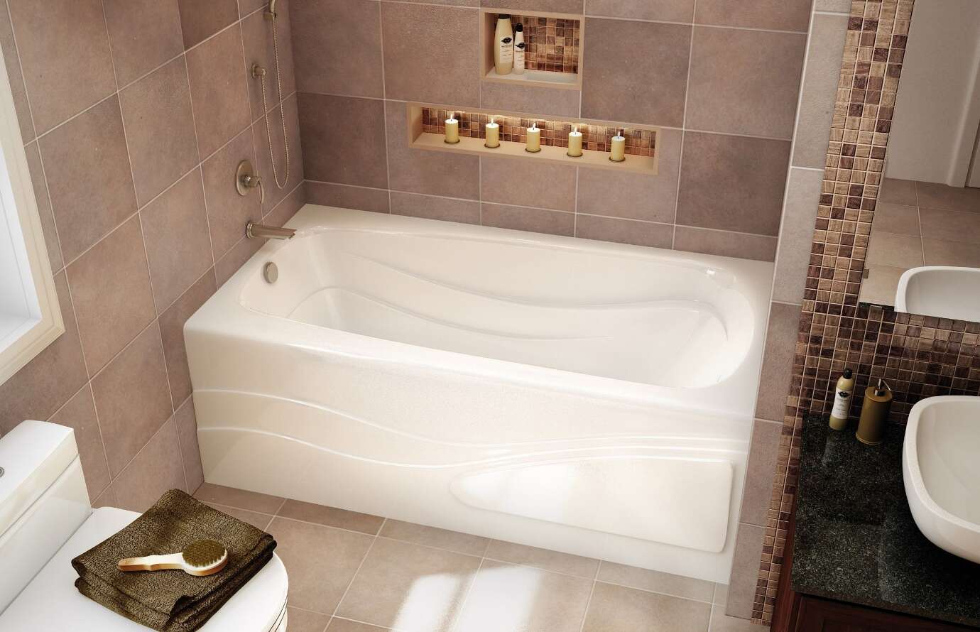 Small Bathroom Design With Bathtub | Space-Saving Tips